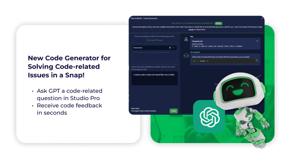 ElectroNeek's 9.4 Release: Leverage AI, RPA, and No-code Activities to ...