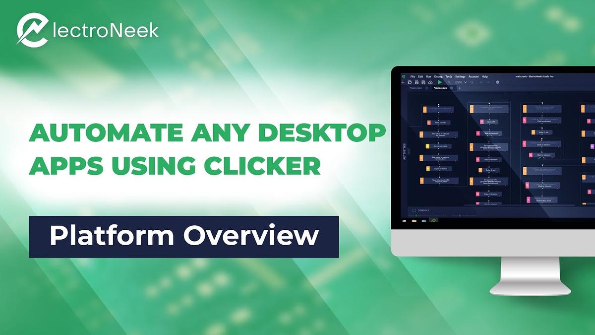RPA 101: What is Desktop Clicker? | ElectroNeek