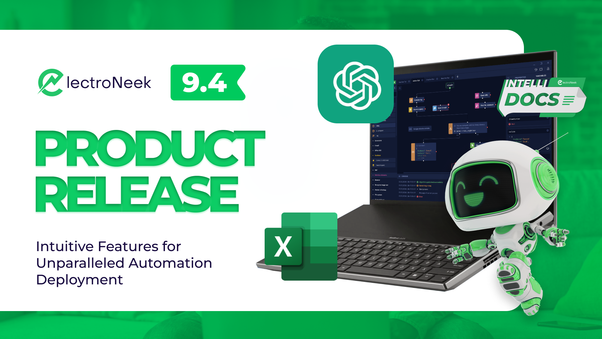 ElectroNeek's 9.4 Release: Leverage AI, RPA, and No-code Activities to Build Automation Faster ...