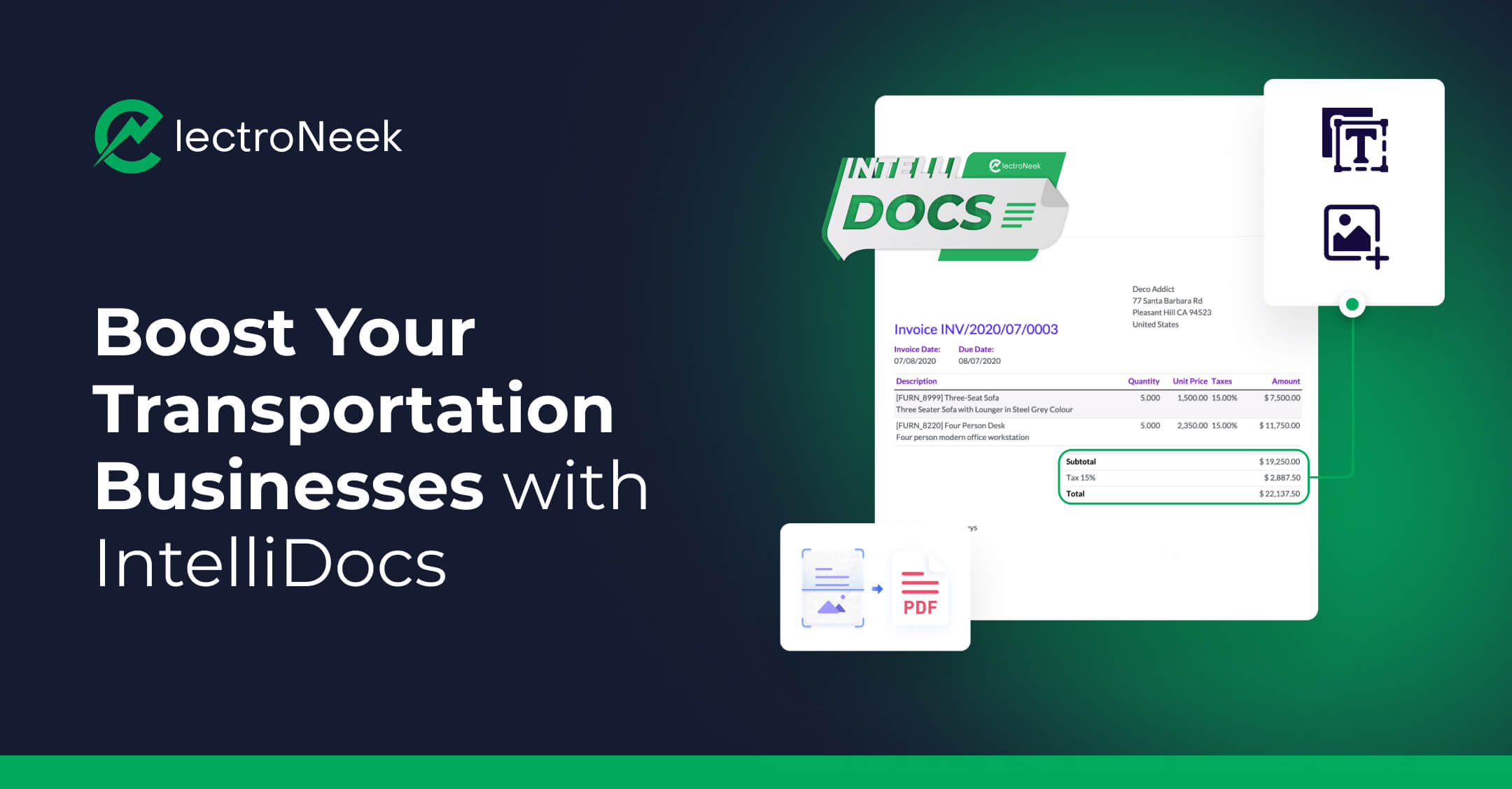 Boost Your Transportation Businesses with IntelliDocs | ElectroNeek