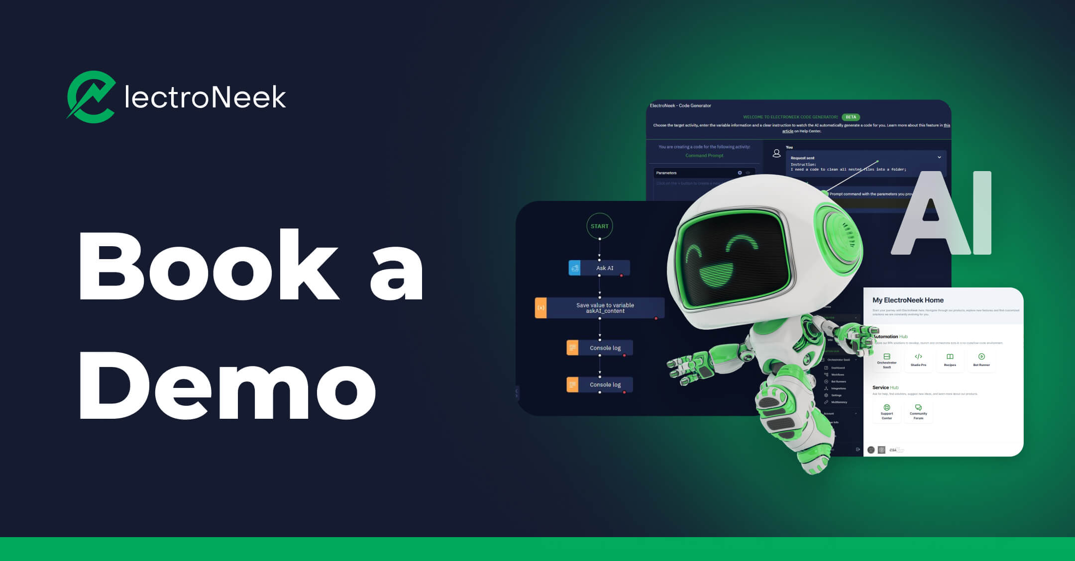 Book a Demo | ElectroNeek