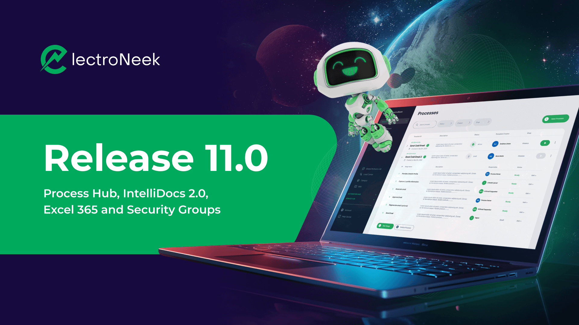 Manage How Humans Work Together with AI Agents: ElectroNeek 11.0 Release | ElectroNeek