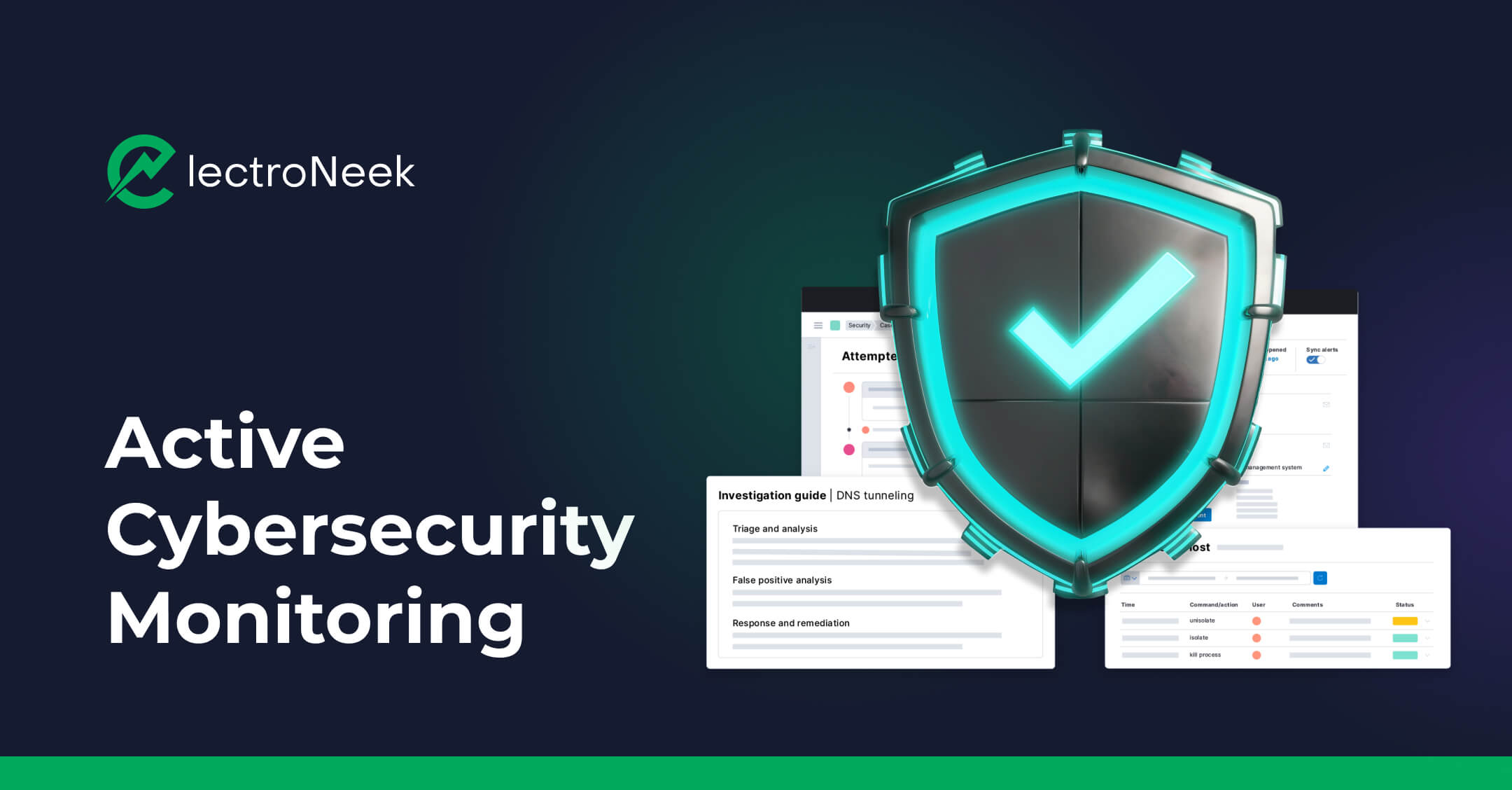 Active Cybersecurity Monitoring Electroneek