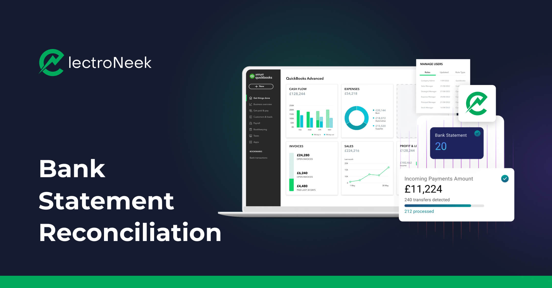 Bank Statement Reconciliation | ElectroNeek