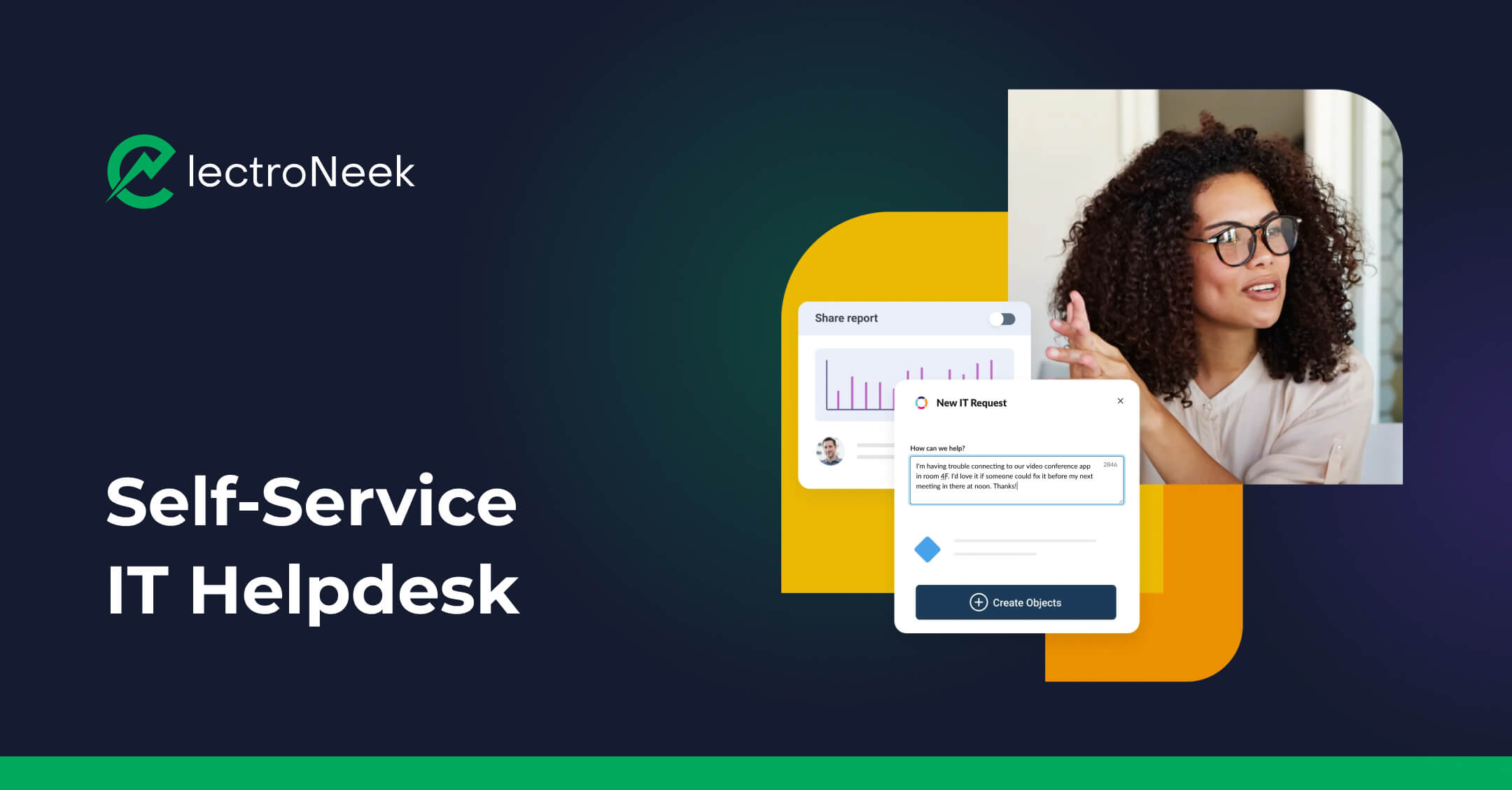 Helpdesk de TI de autoatendimento | ElectroNeek